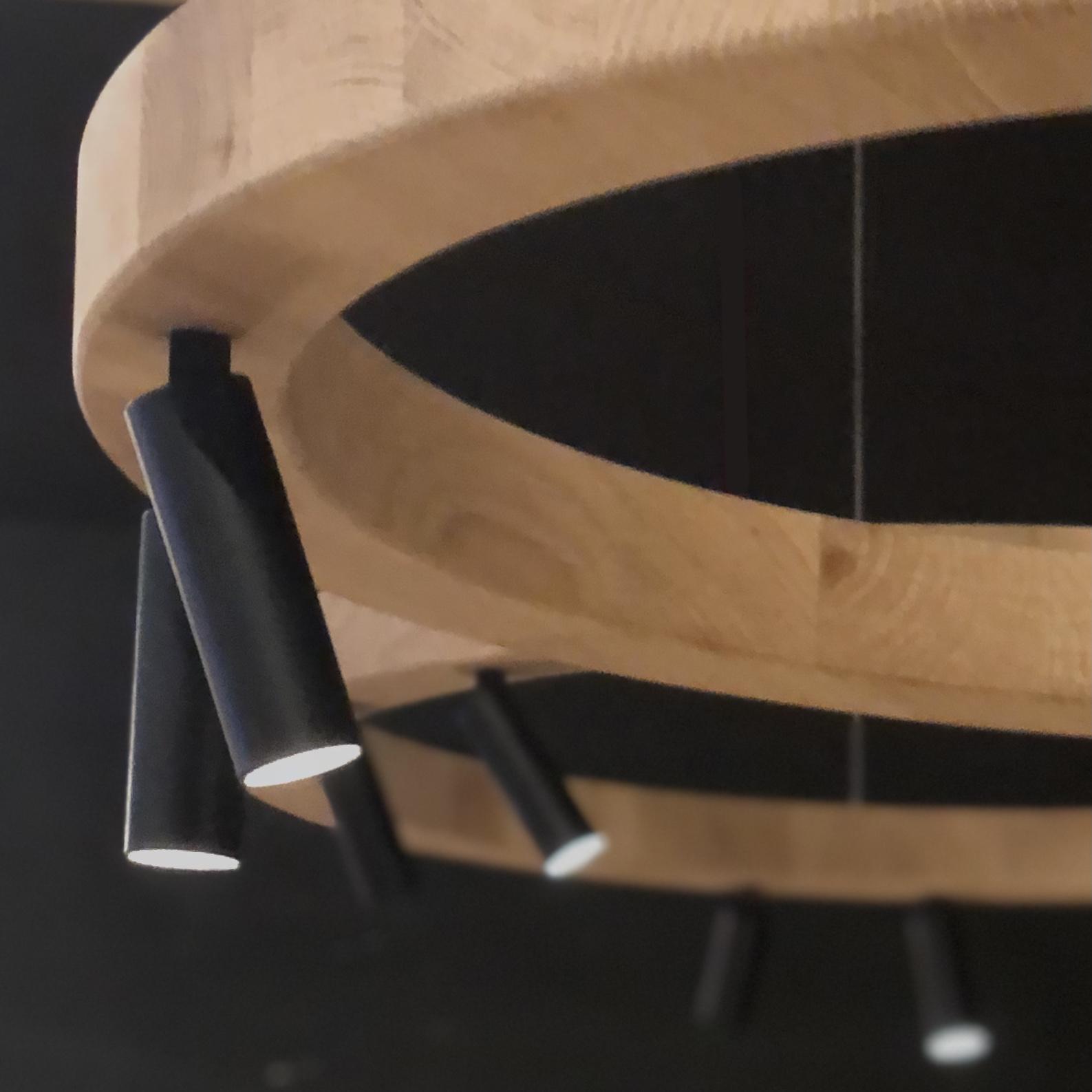 wood circle pendant - 200cent - Brick in the Wall